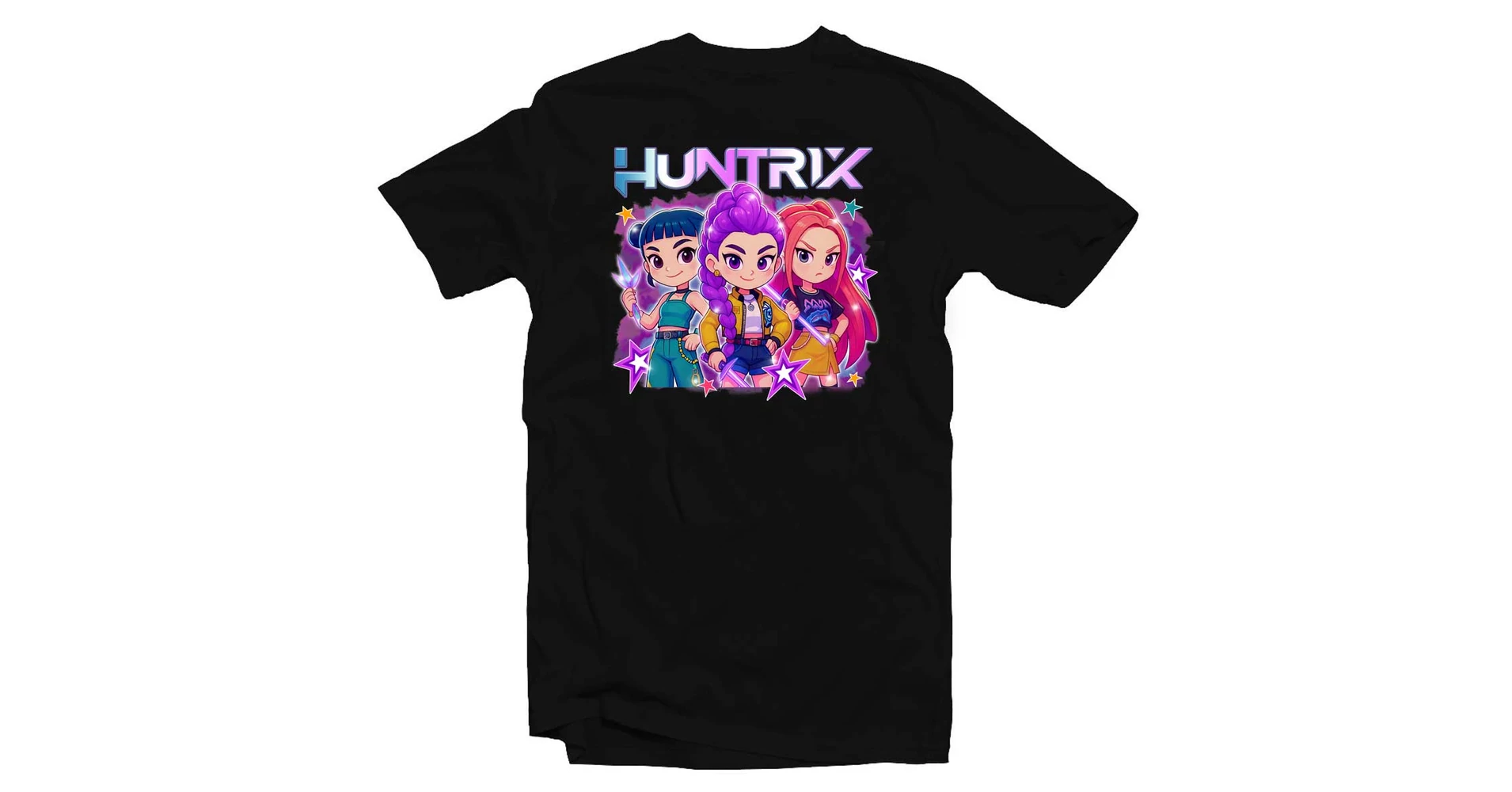 K-Pop Demon Hunters: Huntrix Mintás Póló